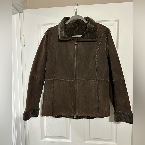 Jackets & Coats | Rich Chocolate Brown Leather Jacket | Poshmark